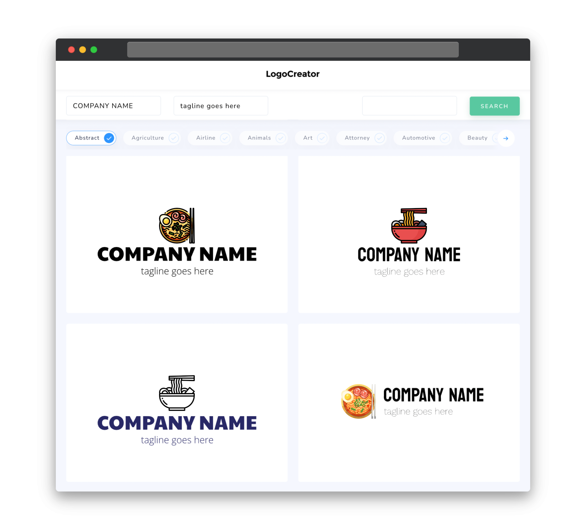 Ramen Logo Design: Create Your Own Ramen Logos