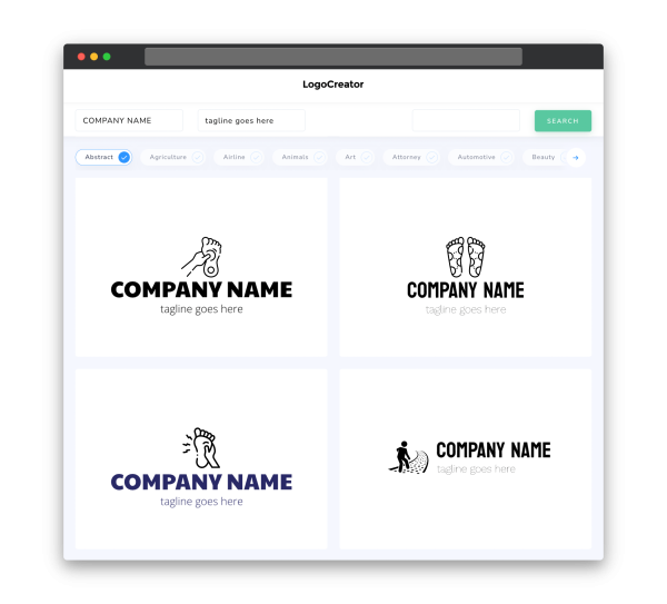 Reflexology Logo Design: Create Your Own Reflexology Logos