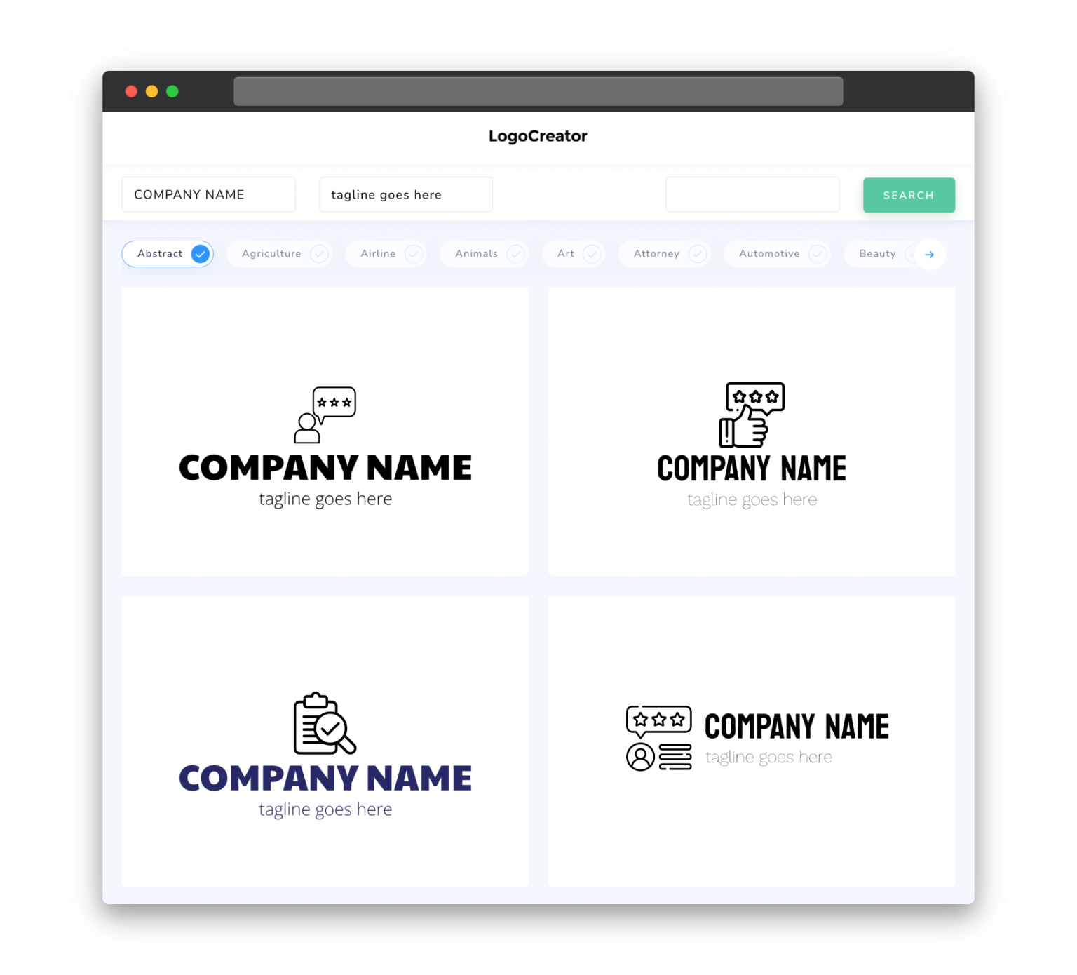 Review Logo Design: Create Your Own Review Logos