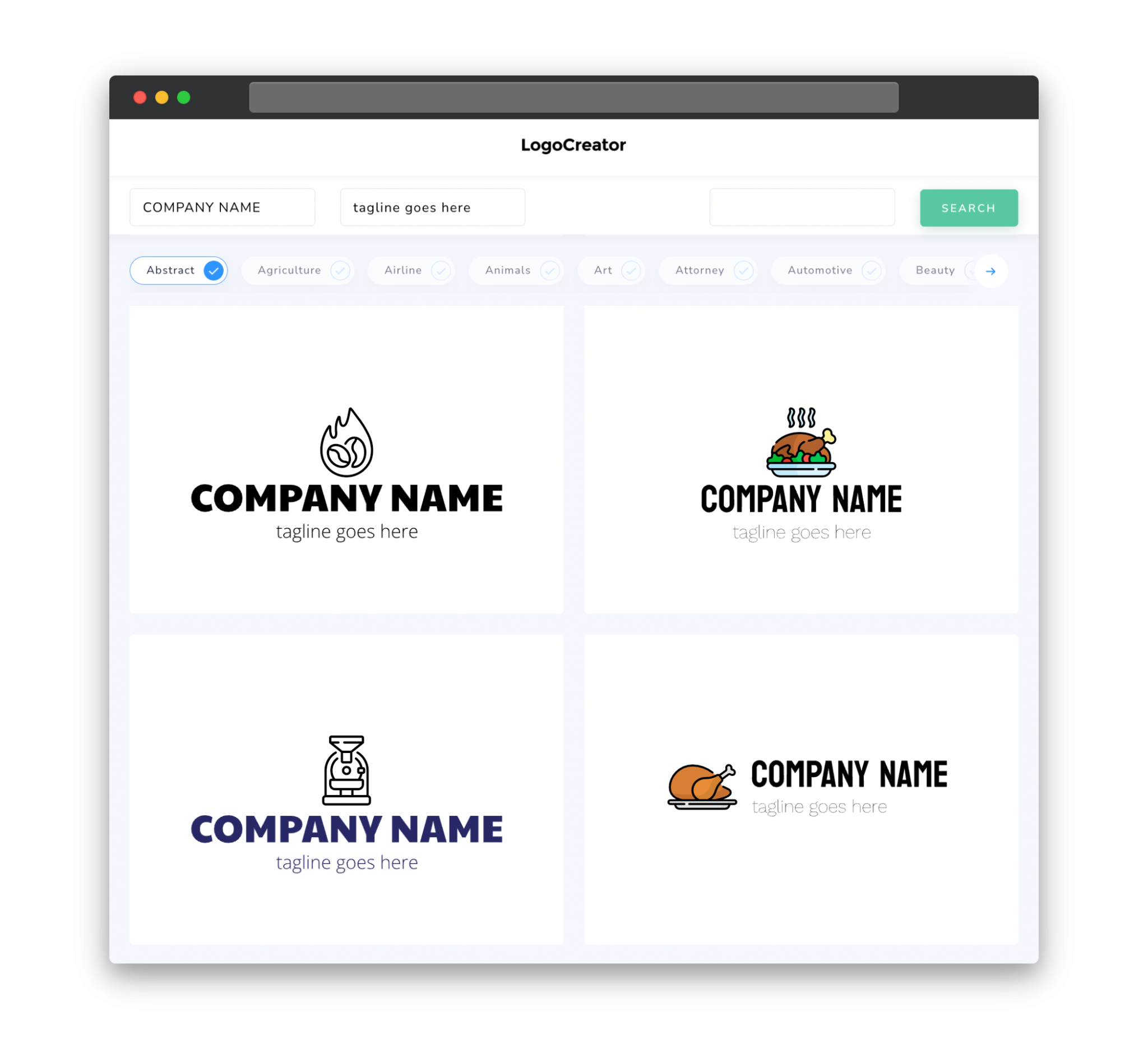 Roast Logo Design: Create Your Own Roast Logos