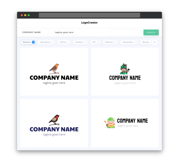Robin Logo Design: Create Your Own Robin Logos