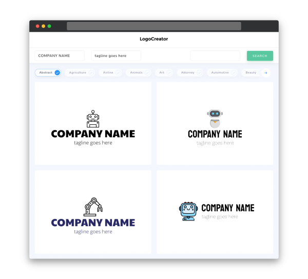 Robot Logo Design: Create Your Own Robot Logos