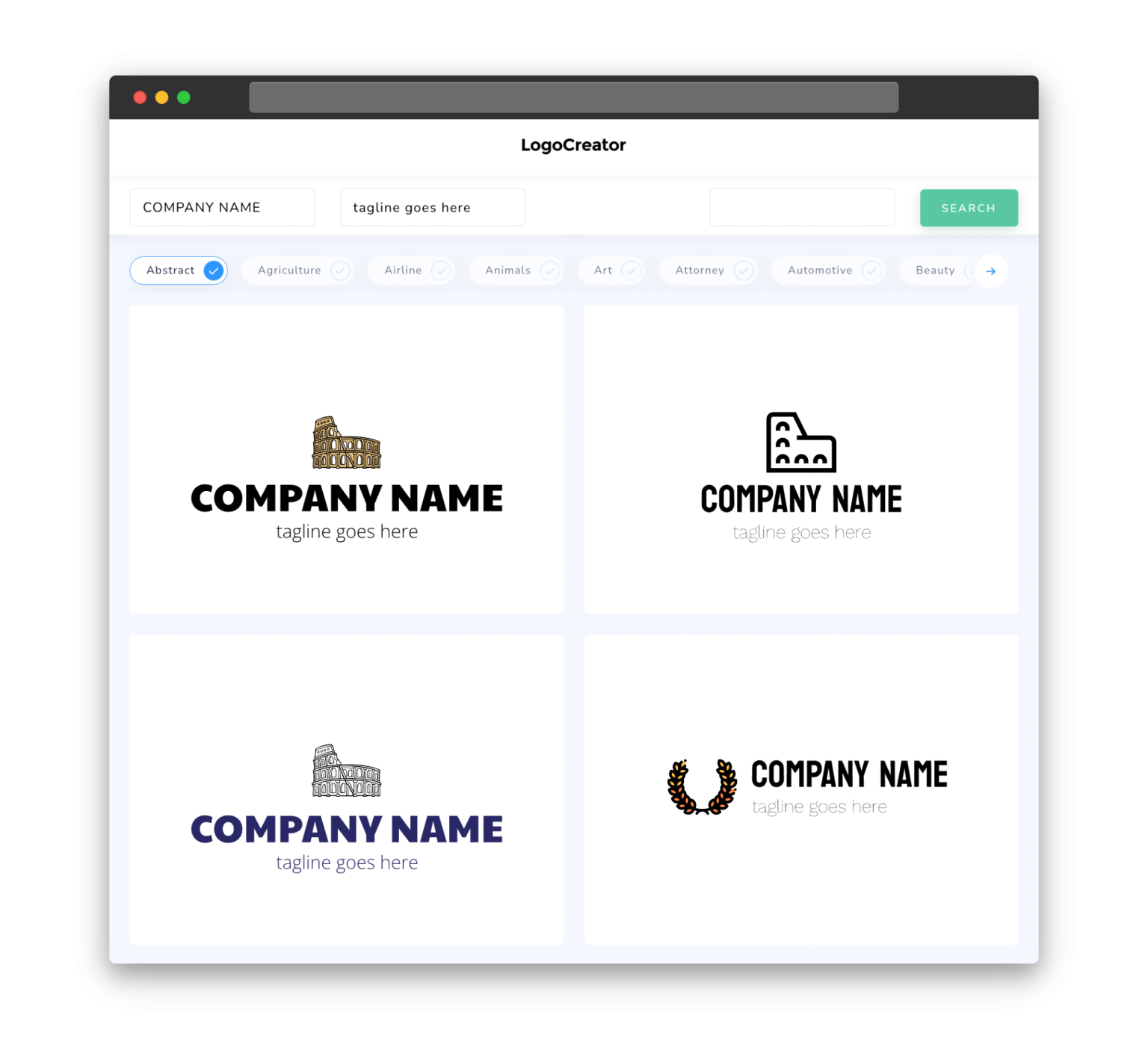 Rome Logo Design: Create Your Own Rome Logos