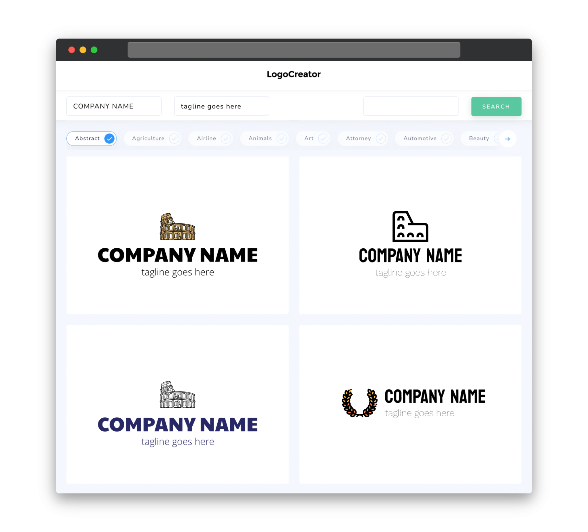 Rome Logo Design: Create Your Own Rome Logos
