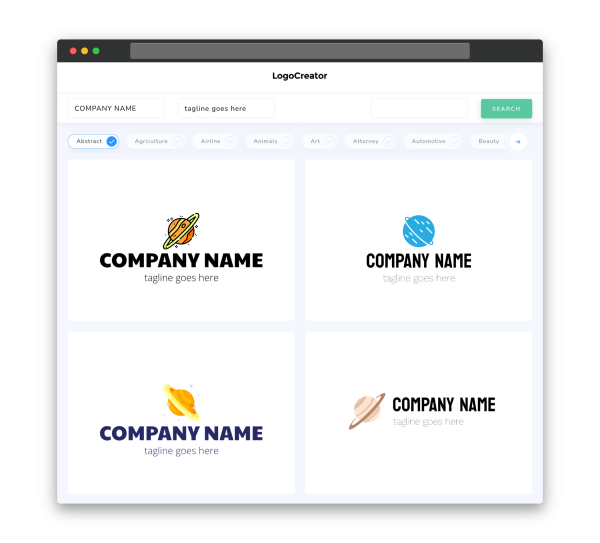 Saturn Logo Design: Create Your Own Saturn Logos