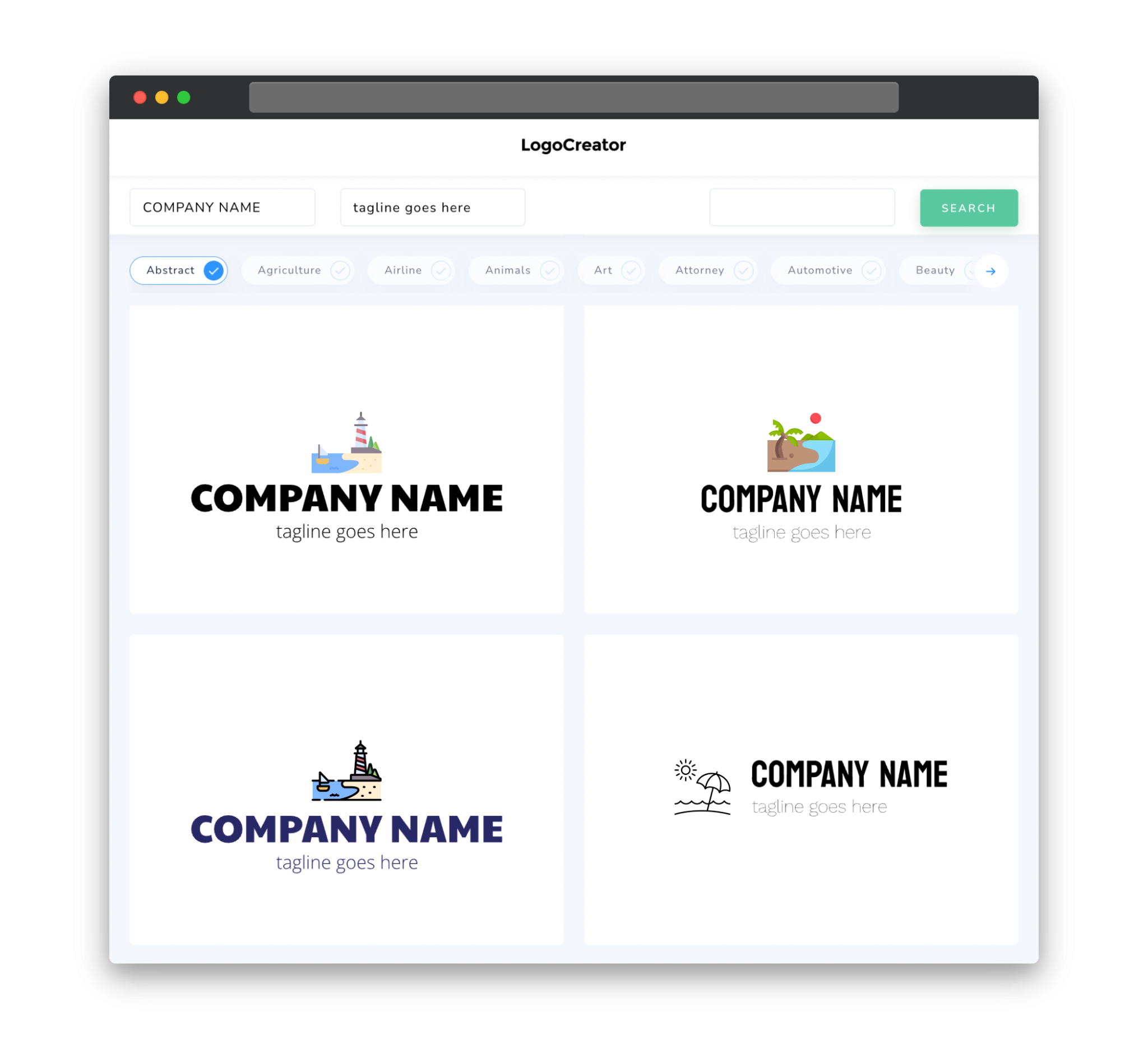 Seaside Logo Design: Create Your Own Seaside Logos