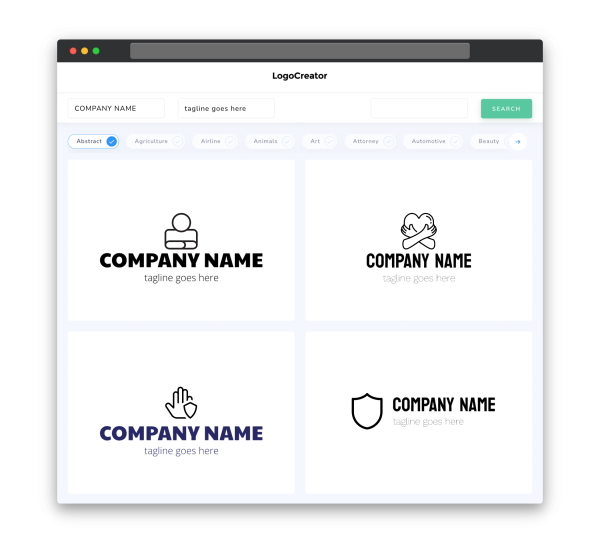Self Defense Logo Design: Create Your Own Self Defense Logos