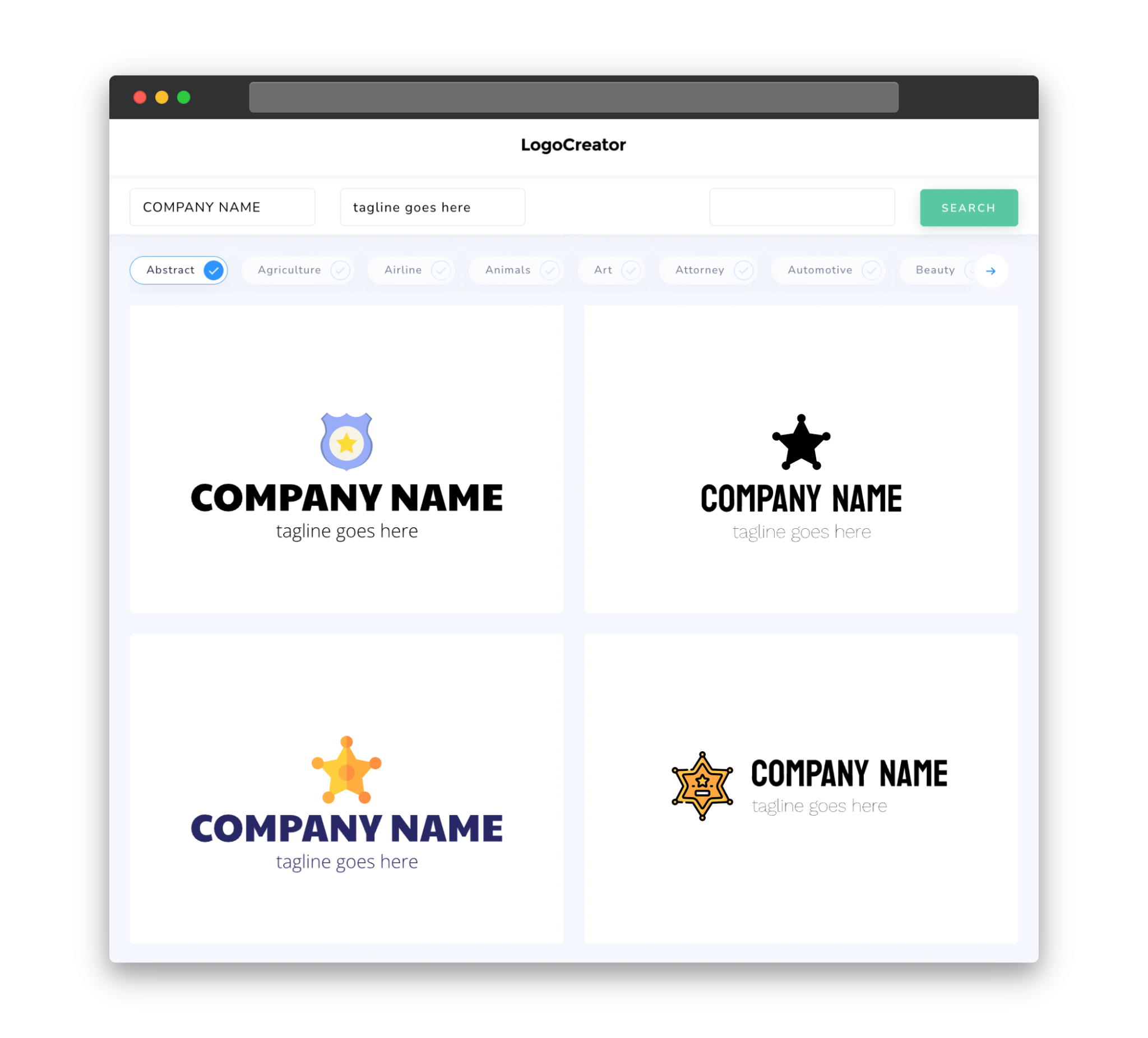 Sheriff Logo Design: Create Your Own Sheriff Logos