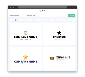 Sheriff Logo Design: Create Your Own Sheriff Logos