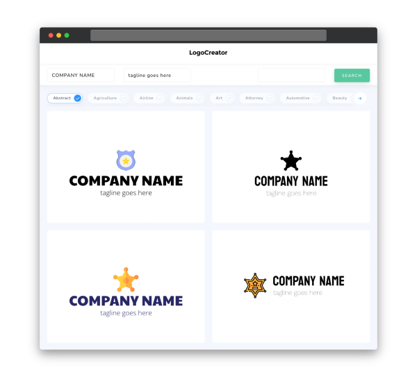 Sheriff Logo Design: Create Your Own Sheriff Logos