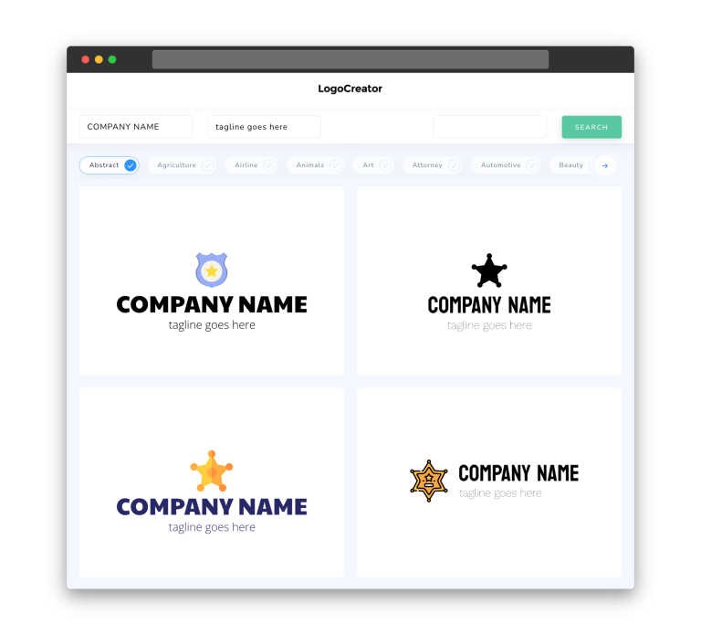 Sheriff Logo Design: Create Your Own Sheriff Logos