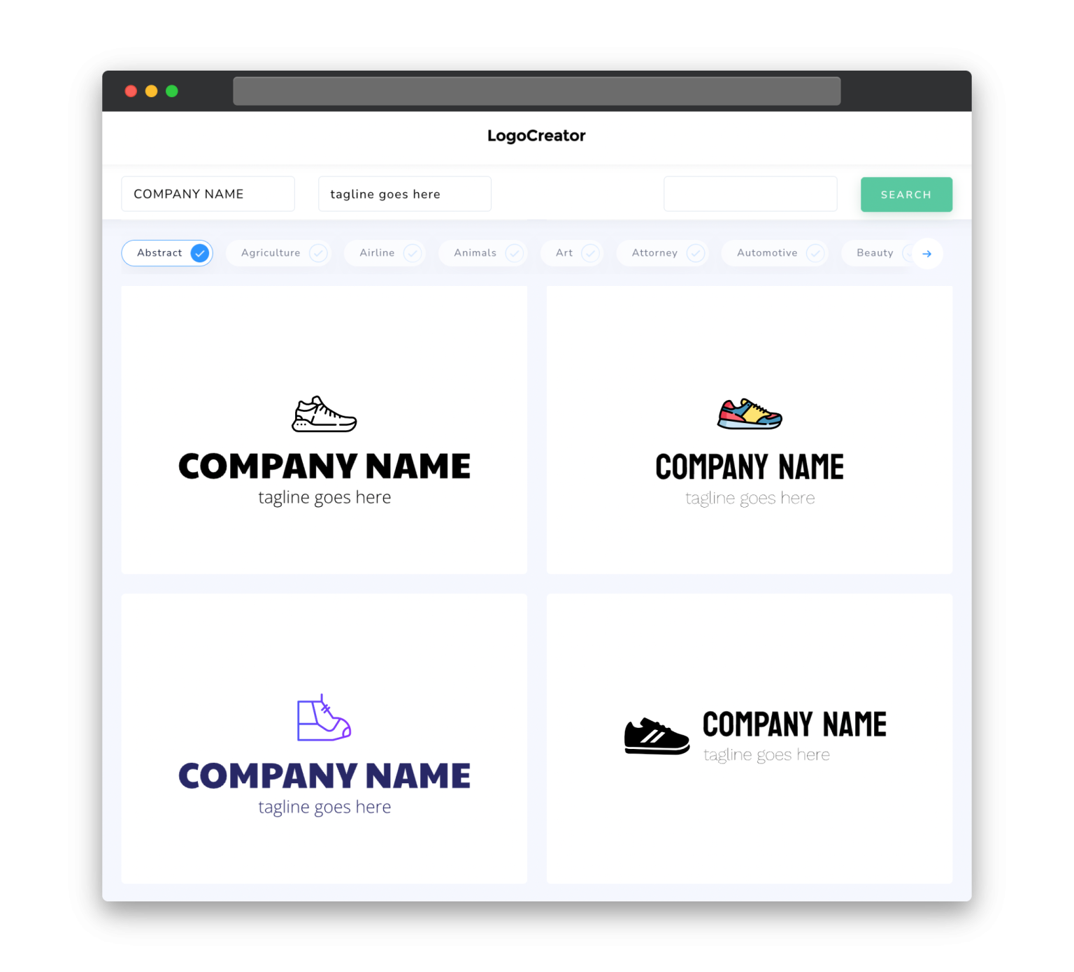 Shoes Logo Design: Create Your Own Shoes Logos