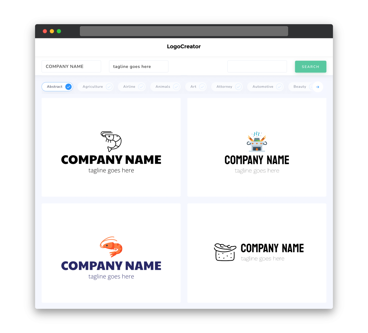 Shrimp Logo Design: Create Your Own Shrimp Logos