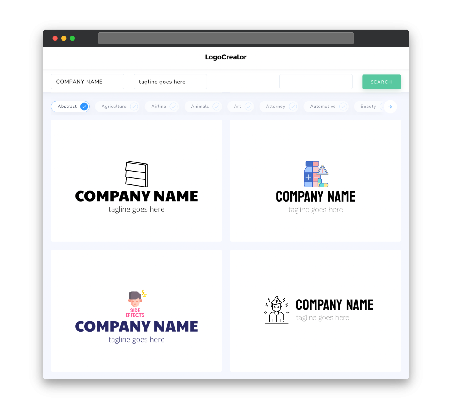 Side Logo Design: Create Your Own Side Logos