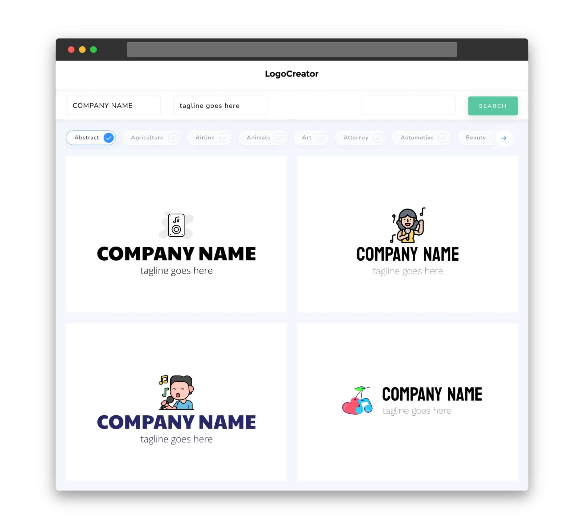 Sing Logo Design: Create Your Own Sing Logos