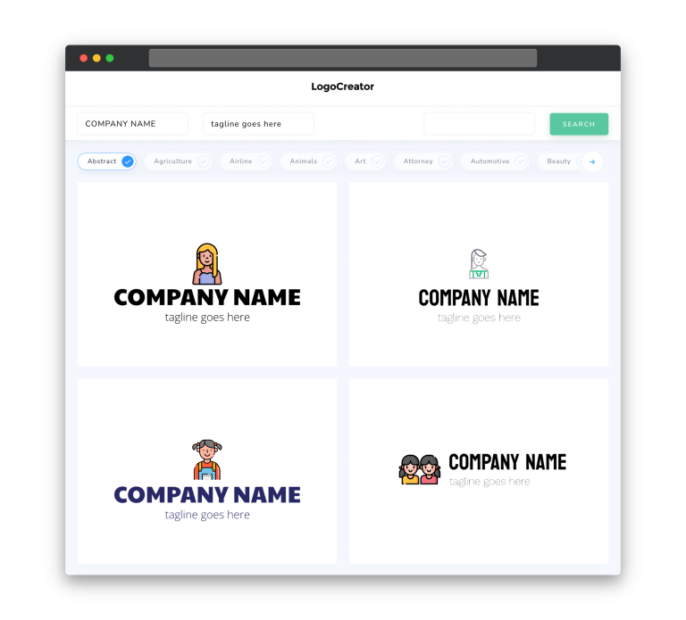 Sister Logo Design: Create Your Own Sister Logos