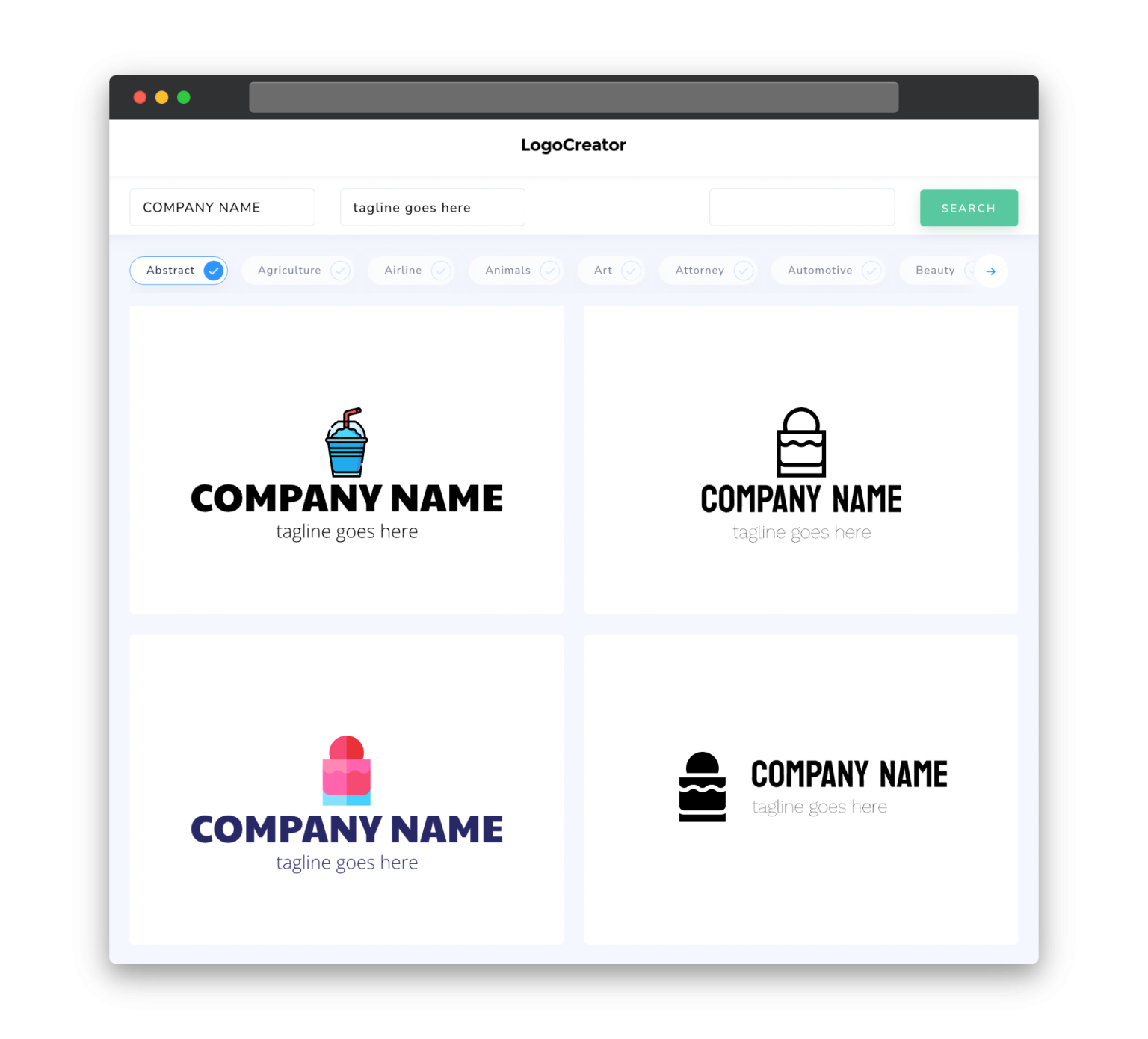 Slushie Logo Design: Create Your Own Slushie Logos