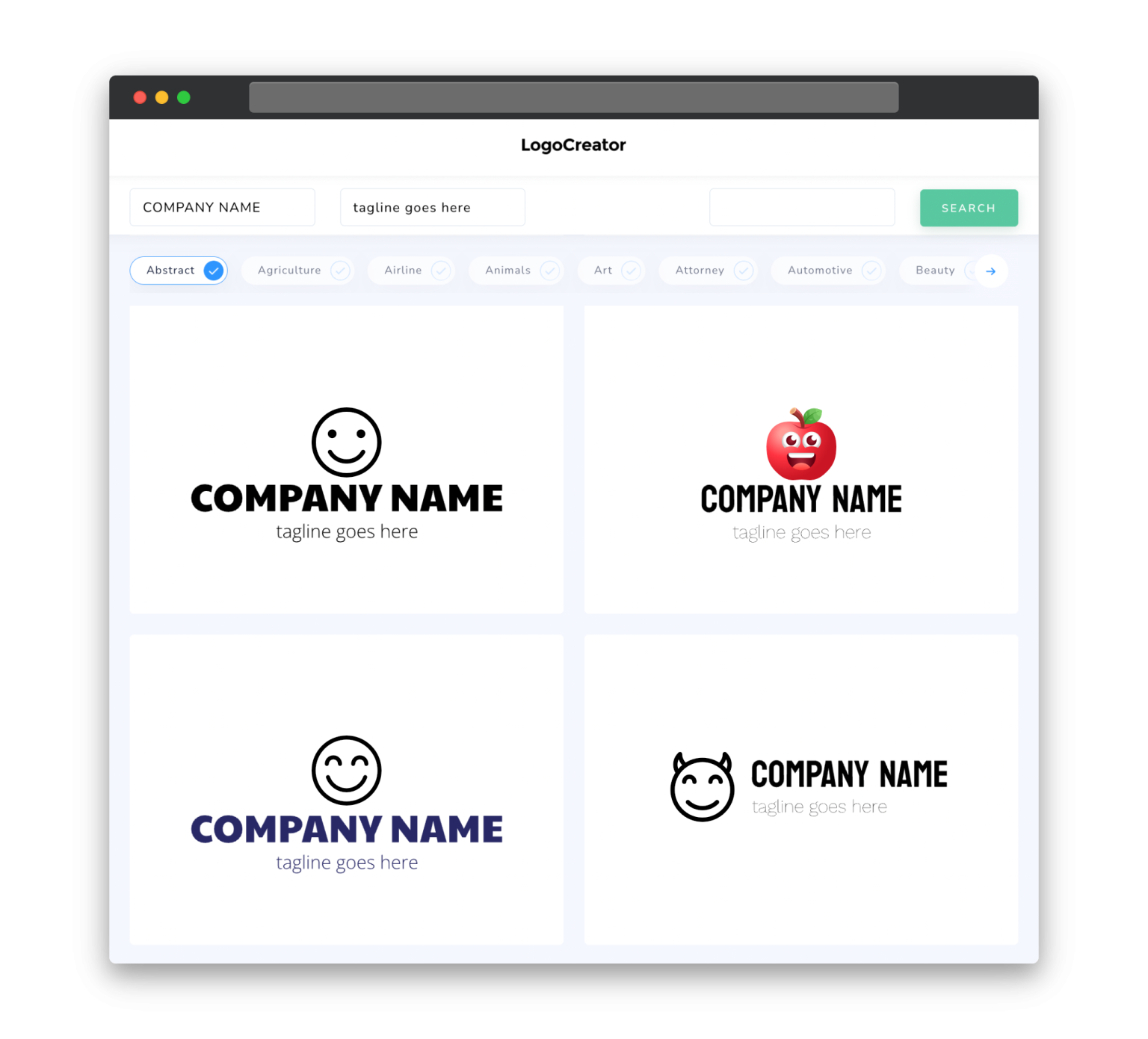 Smile Logo Design: Create Your Own Smile Logos