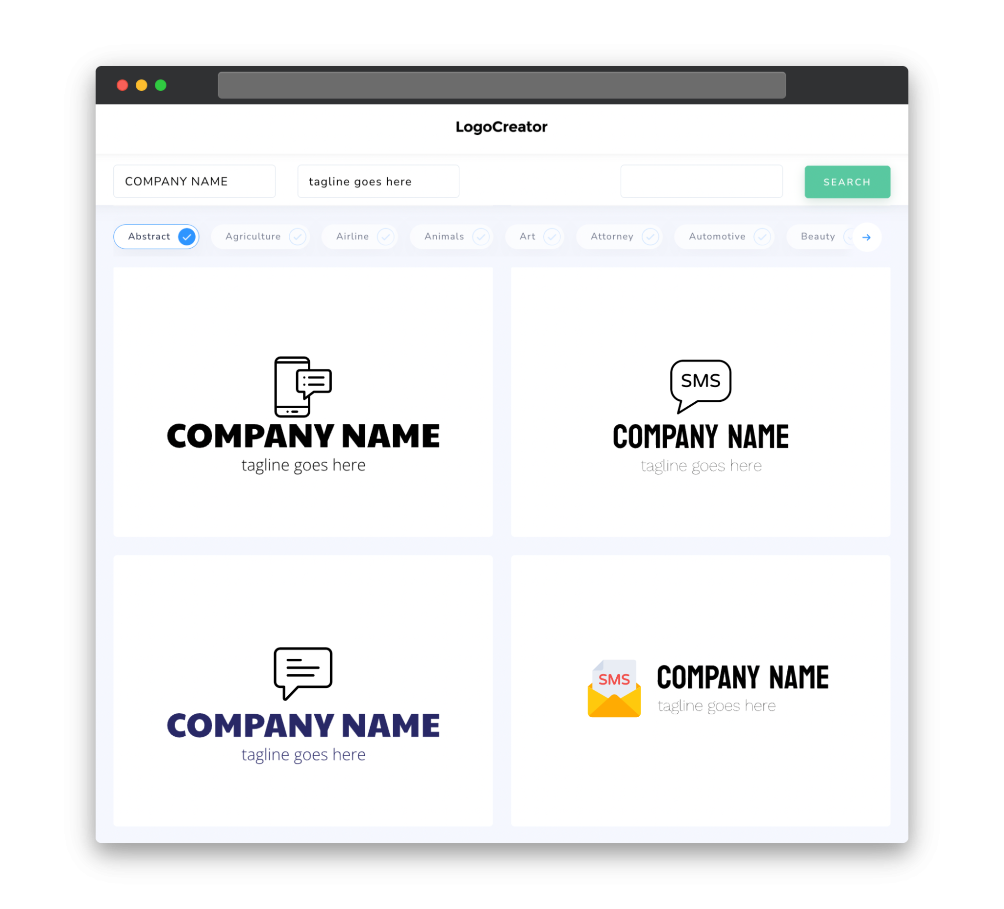 Sms Logo Design: Create Your Own Sms Logos
