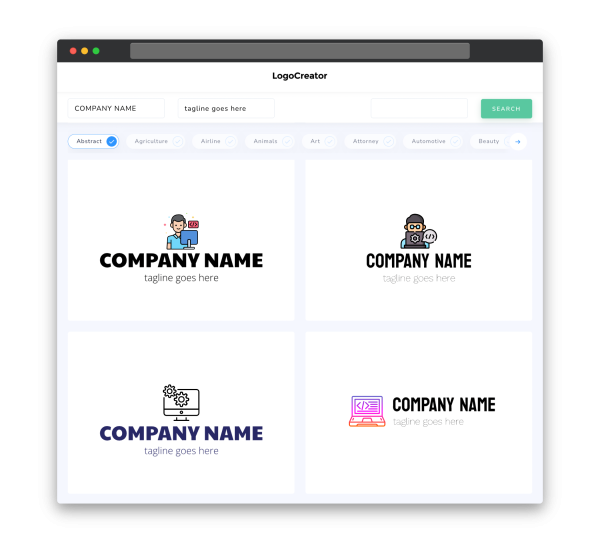 Software Engineer Logo Design: Create Your Own Software Engineer Logos