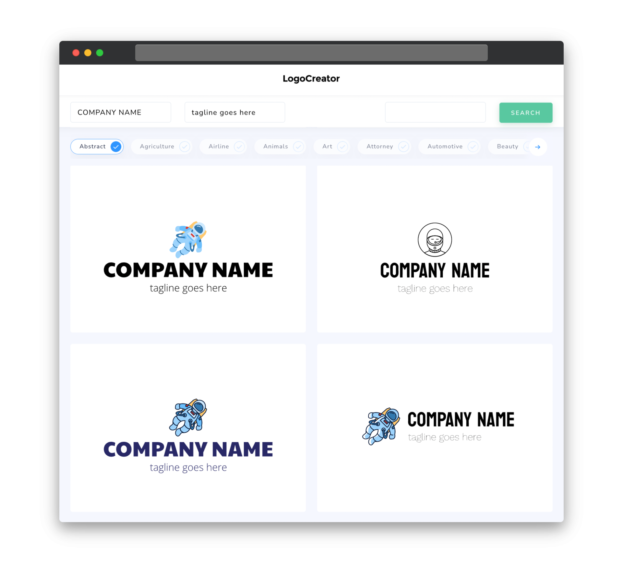 Spaceman Logo Design: Create Your Own Spaceman Logos
