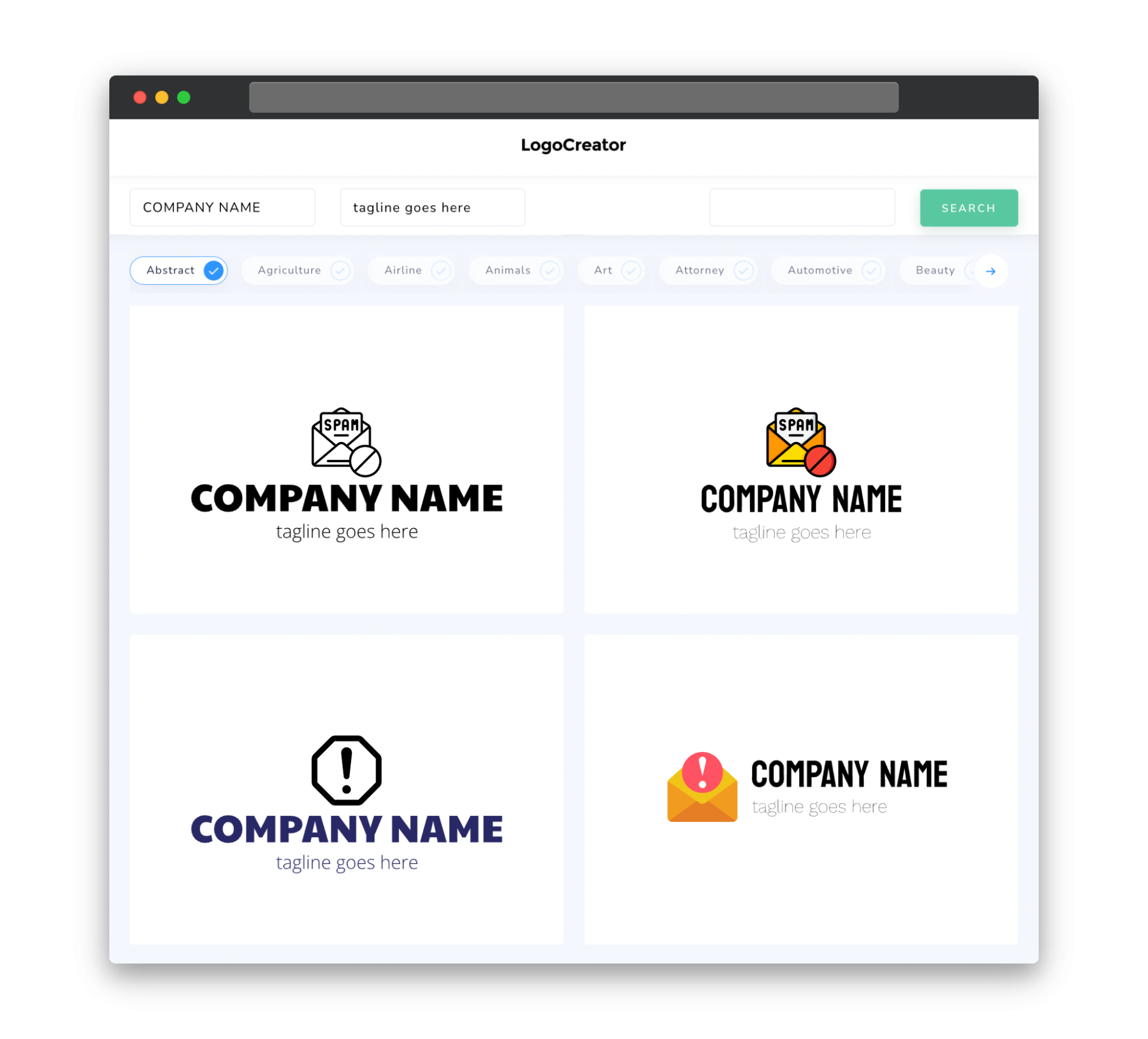 Spam Logo Design: Create Your Own Spam Logos