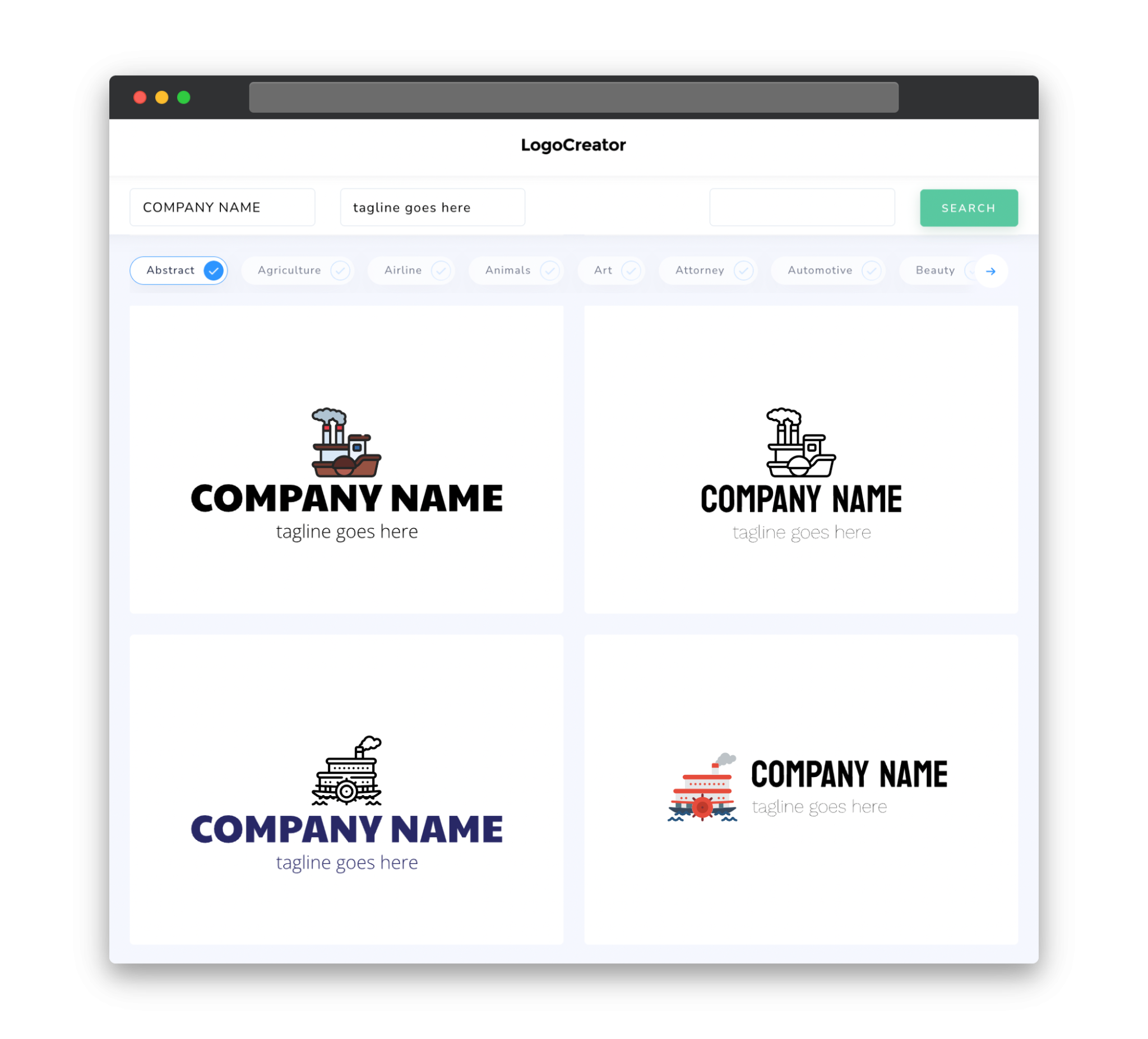 Steamboat Logo Design: Create Your Own Steamboat Logos