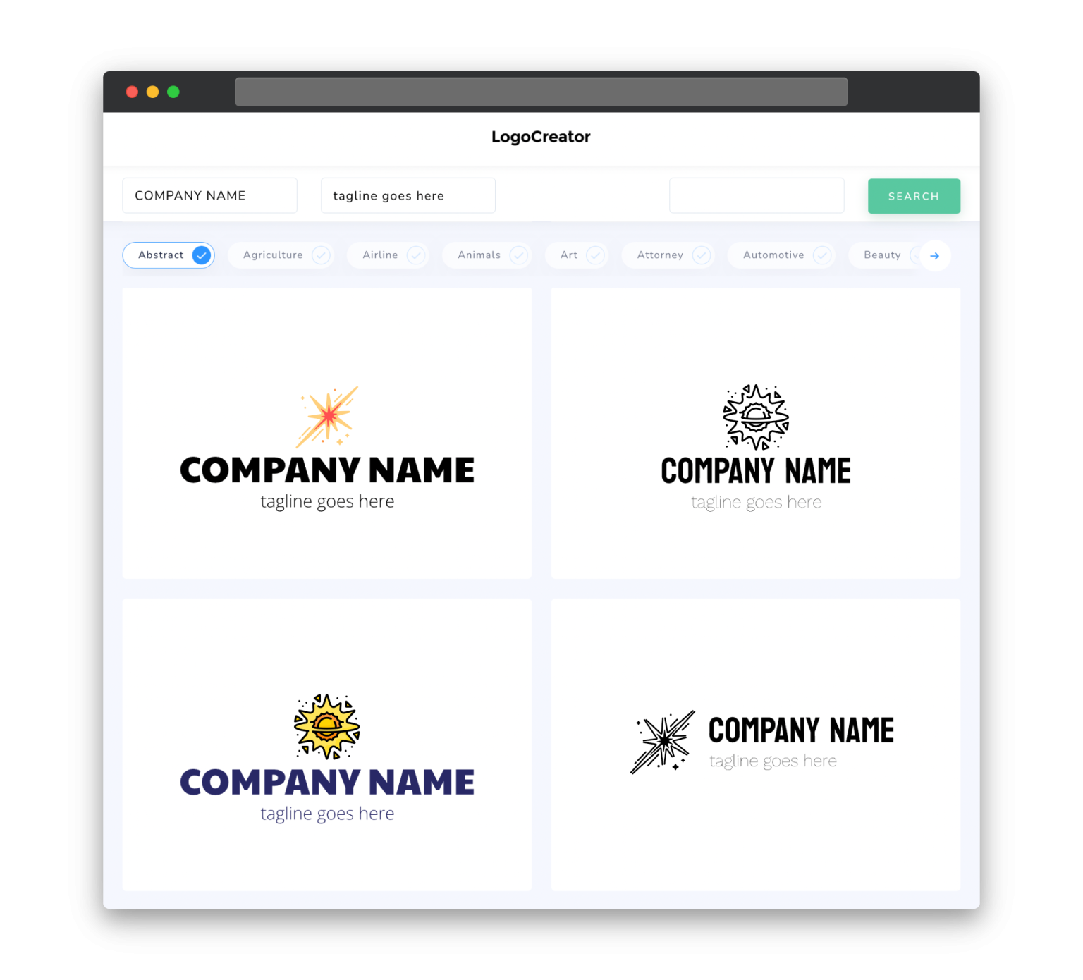 Supernova Logo Design: Create Your Own Supernova Logos