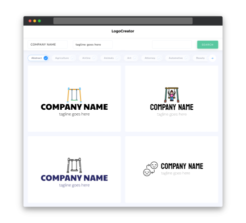 Swing Logo Design: Create Your Own Swing Logos