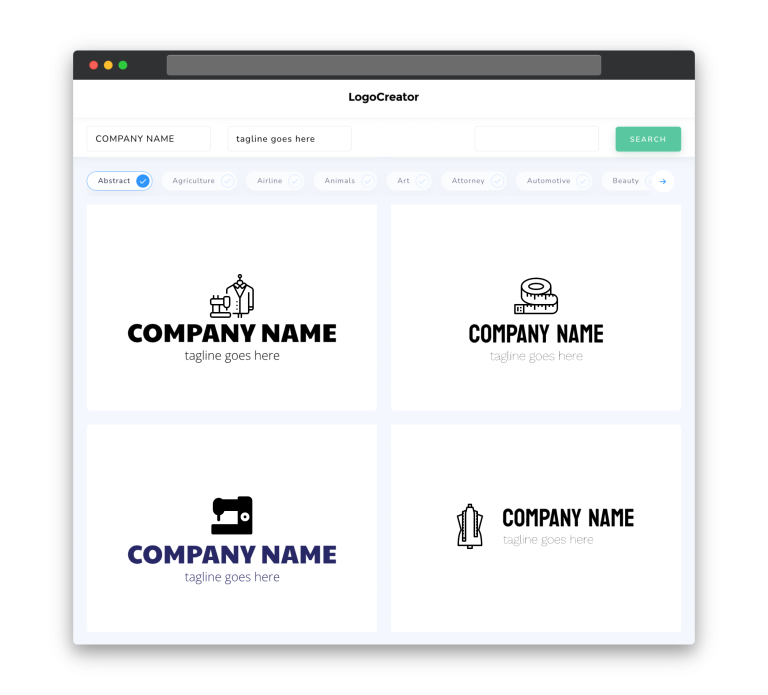 Tailoring Logo Design: Create Your Own Tailoring Logos