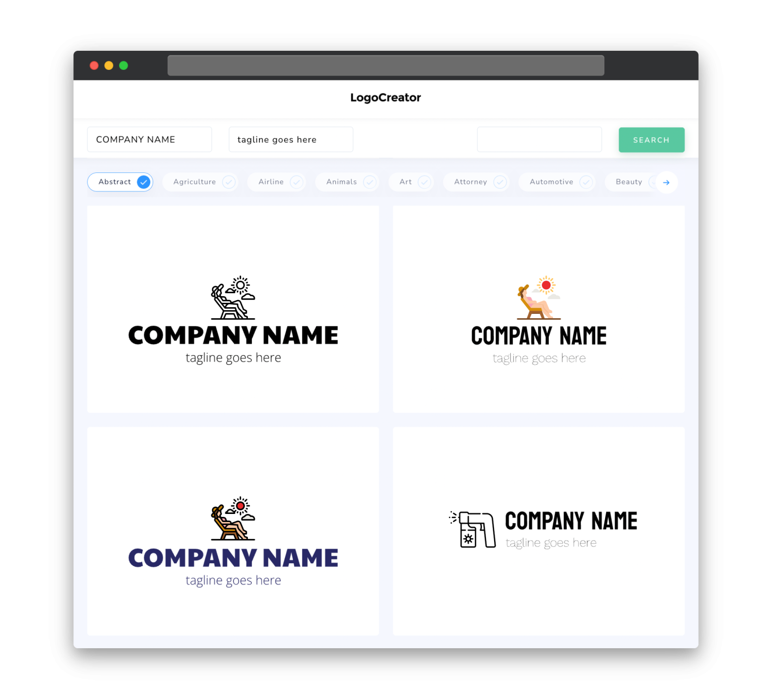 Tan Logo Design: Create Your Own Tan Logos