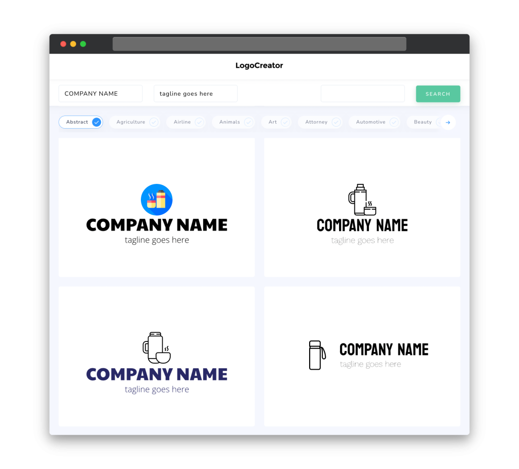 Thermos Logo Design: Create Your Own Thermos Logos