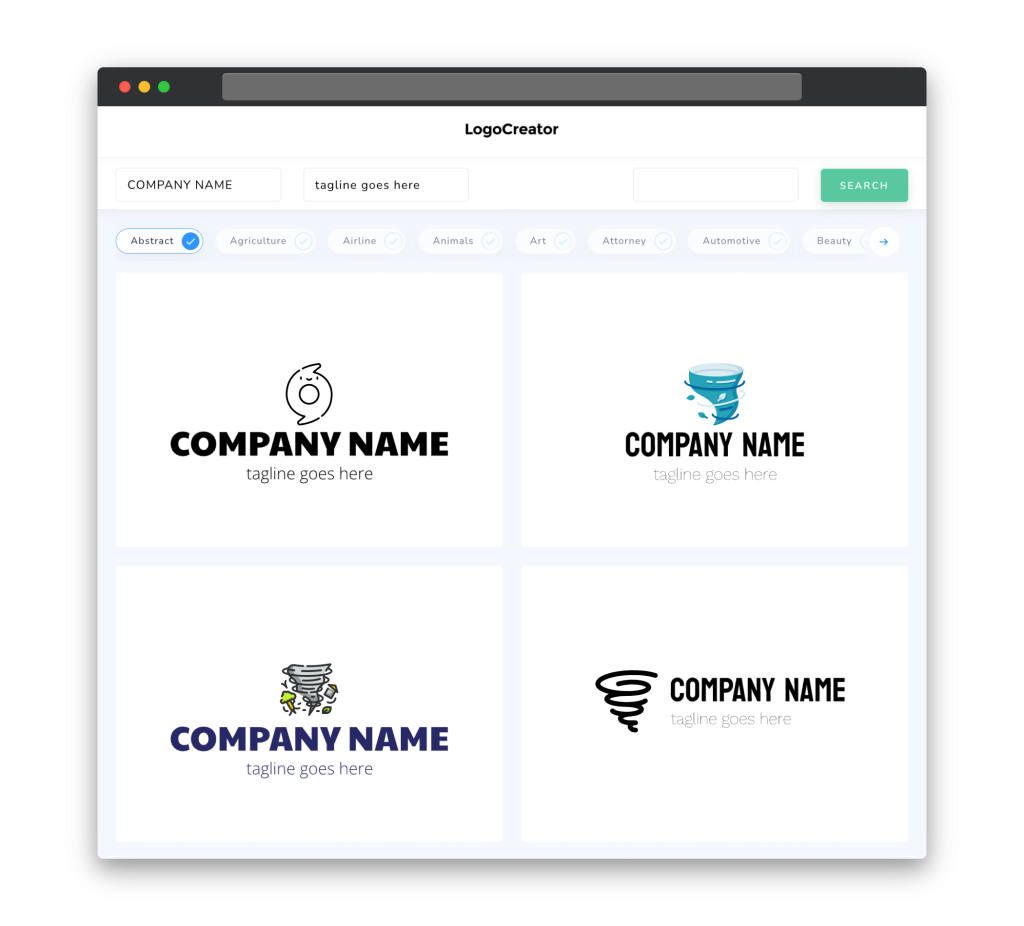 Tornado Logo Design: Create Your Own Tornado Logos
