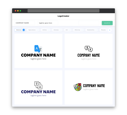 Translation Logo Design: Create Your Own Translation Logos
