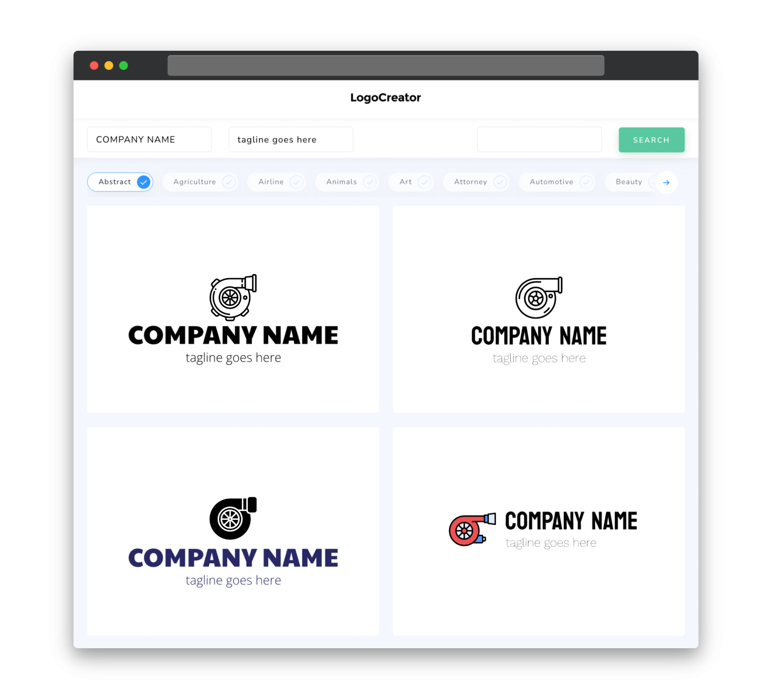 Turbo Logo Design: Create Your Own Turbo Logos
