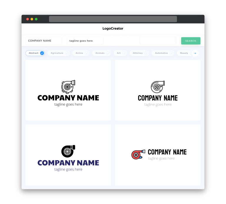 Turbo Logo Design: Create Your Own Turbo Logos