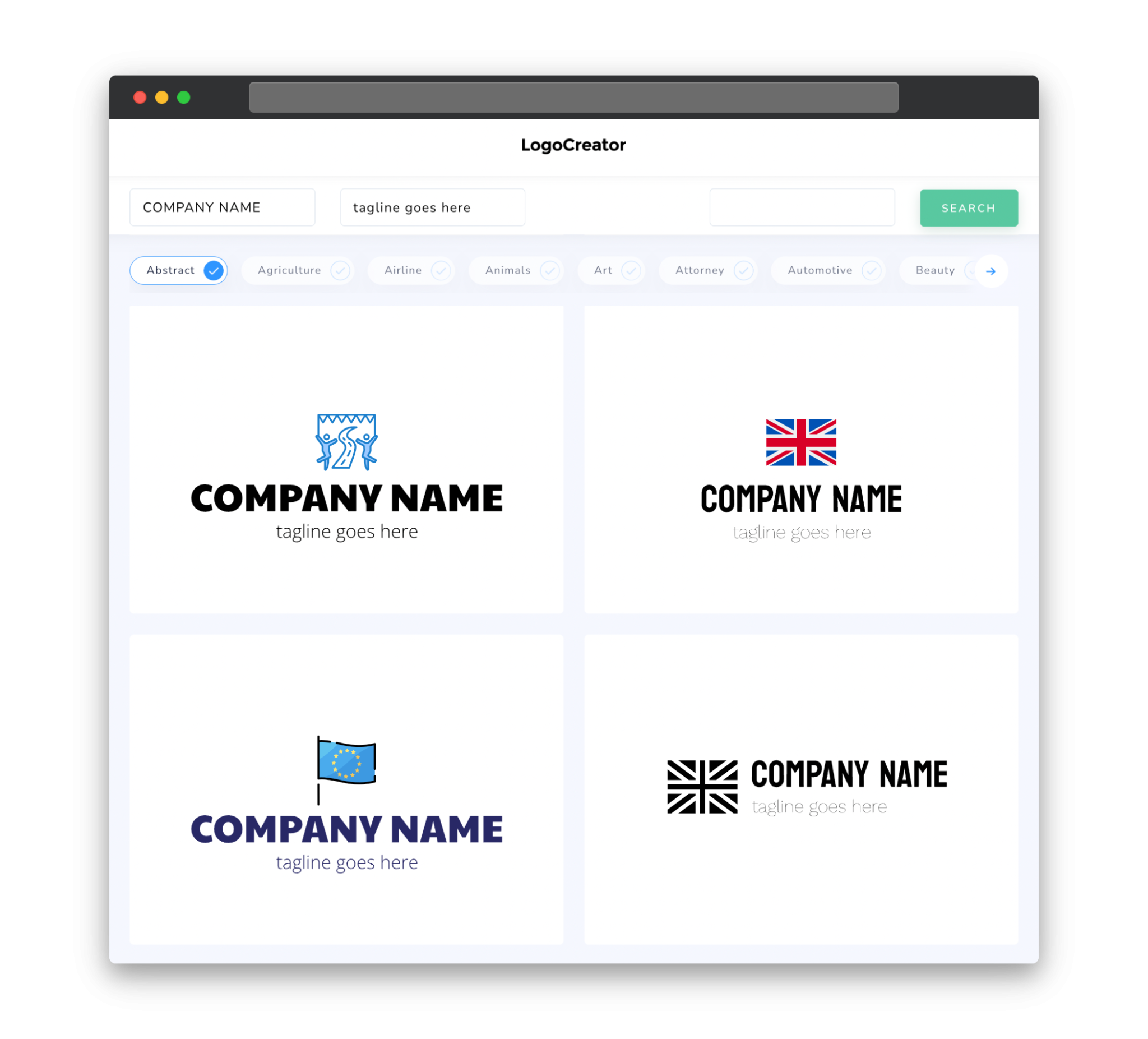 Union Jack Logo Design: Create Your Own Union Jack Logos