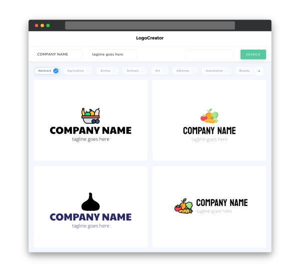 Vegetable Logo Design: Create Your Own Vegetable Logos