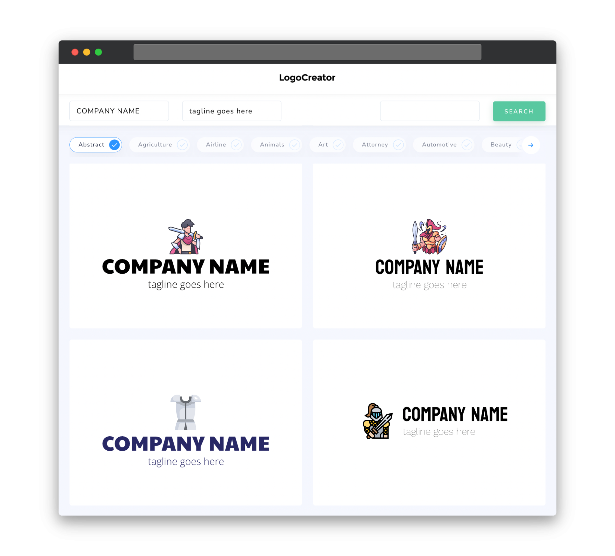 Warrior Logo Design: Create Your Own Warrior Logos