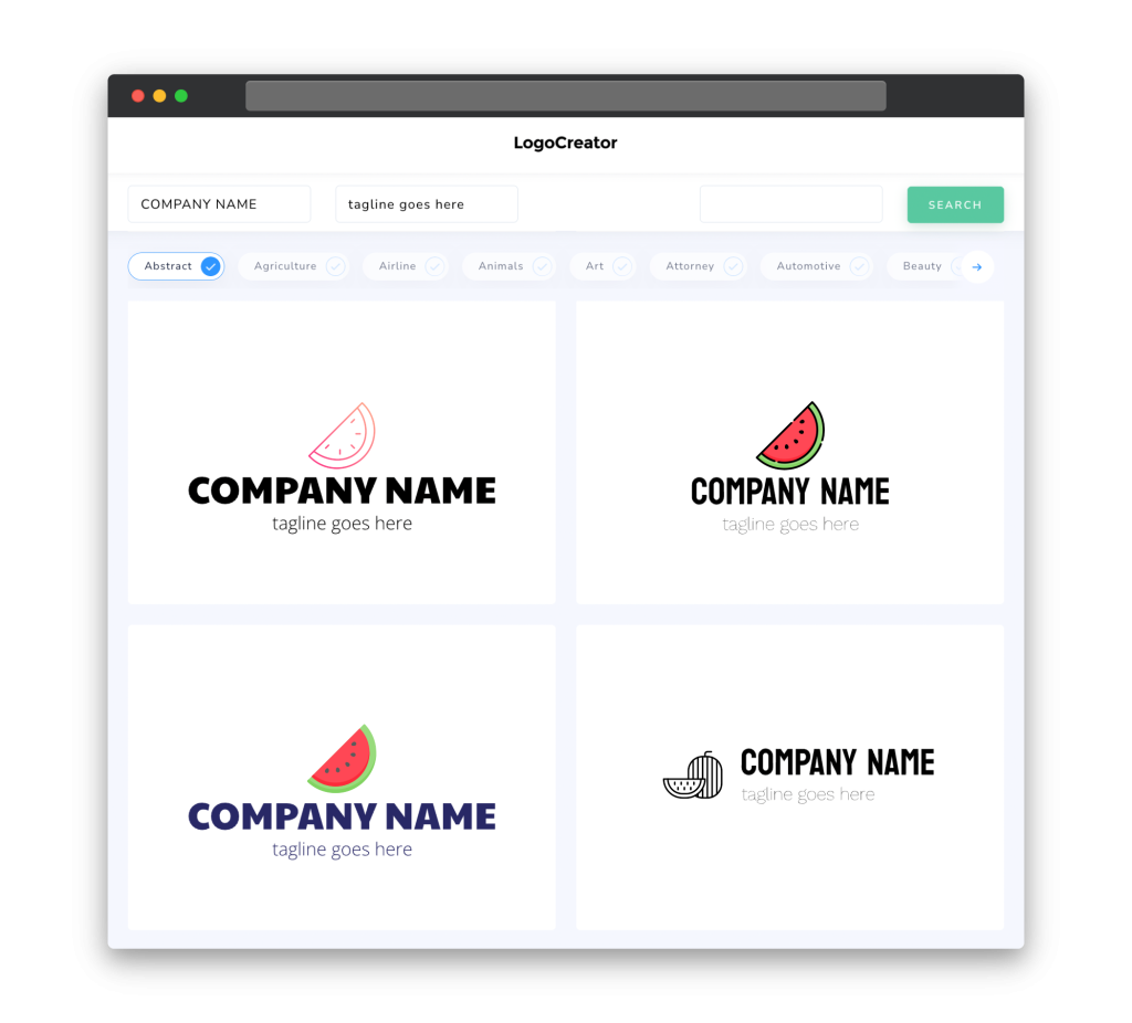 Watermelon Logo Design: Create Your Own Watermelon Logos