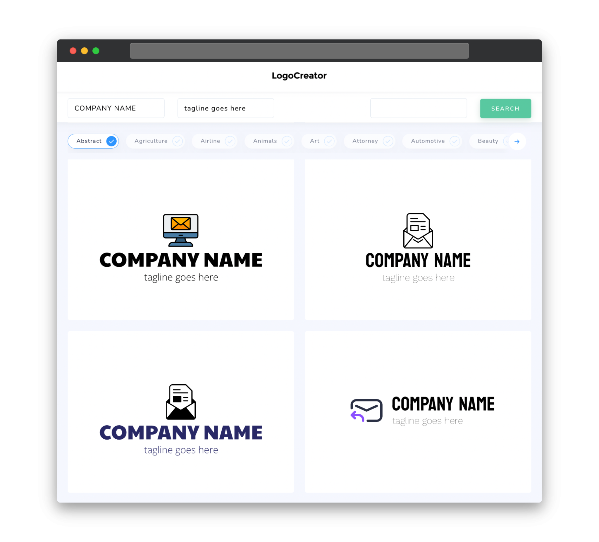 Webmail Logo Design: Create Your Own Webmail Logos