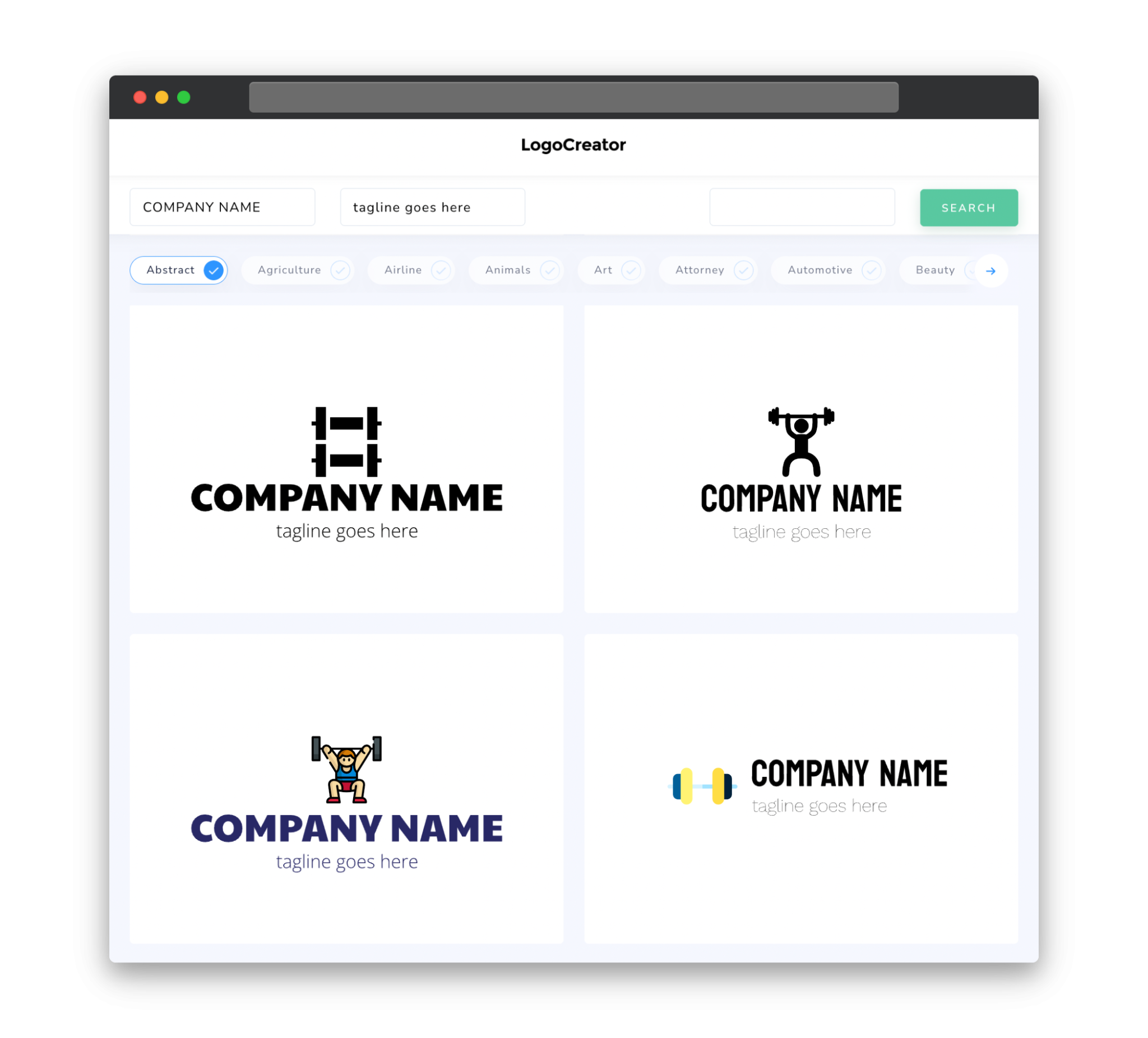 Weightlifting Logo Design: Create Your Own Weightlifting Logos
