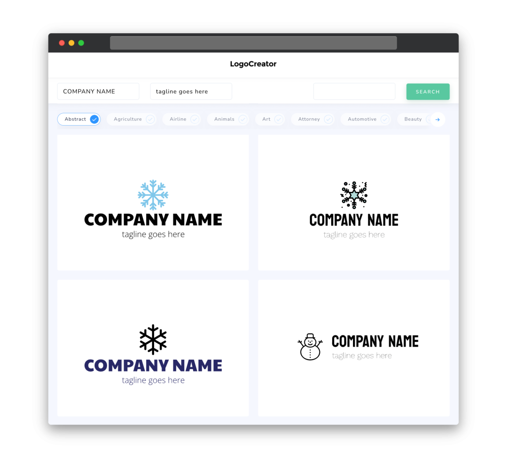 Winter Logo Design: Create Your Own Winter Logos