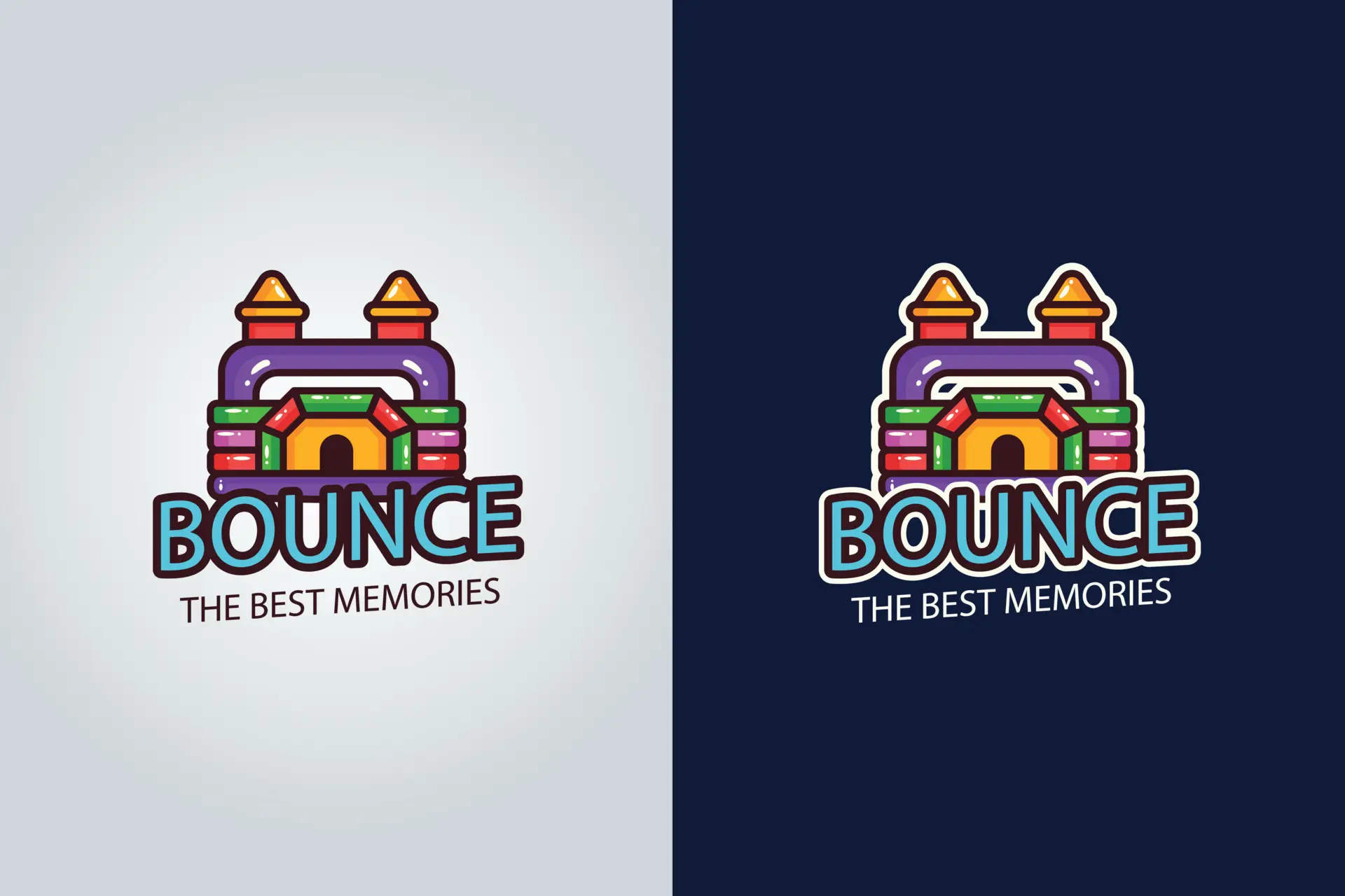 Bounce House Logo Design