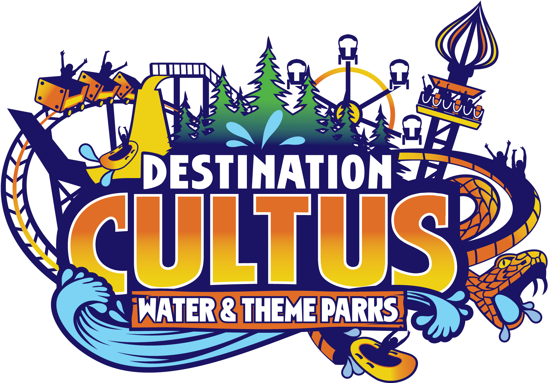 Theme Park Logo Theme Park Central